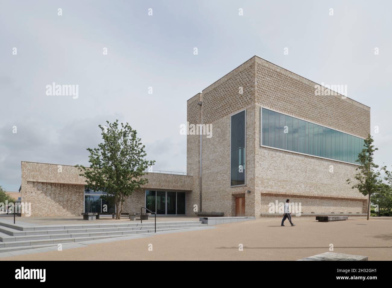 Exterior Detail of Storey's Field Community Centre in Eddington ...