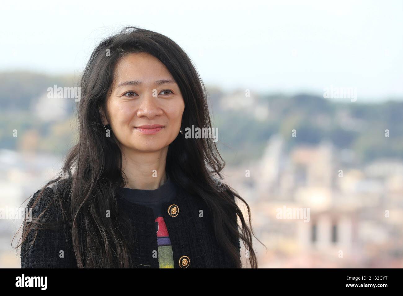 Rome, Italy. 25th Oct, 2021. Rome, hotel De la Ville, "Eternals" film ...