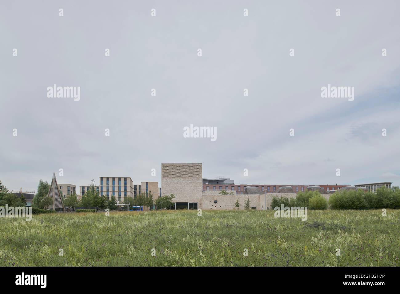Exterior of Storey's Field Community Centre in Eddington, Cambridge ...