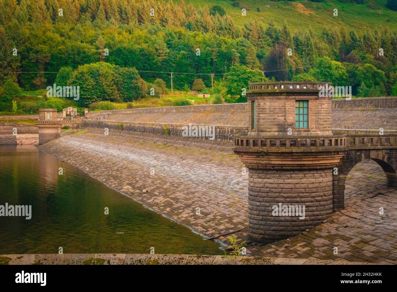 Ladybower reservoir tower hi-res stock photography and images - Alamy