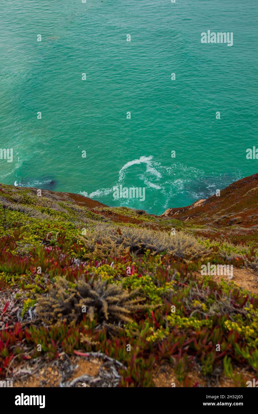 Beautiful landscape along Pacific Coast Highway (Route 1, California ...