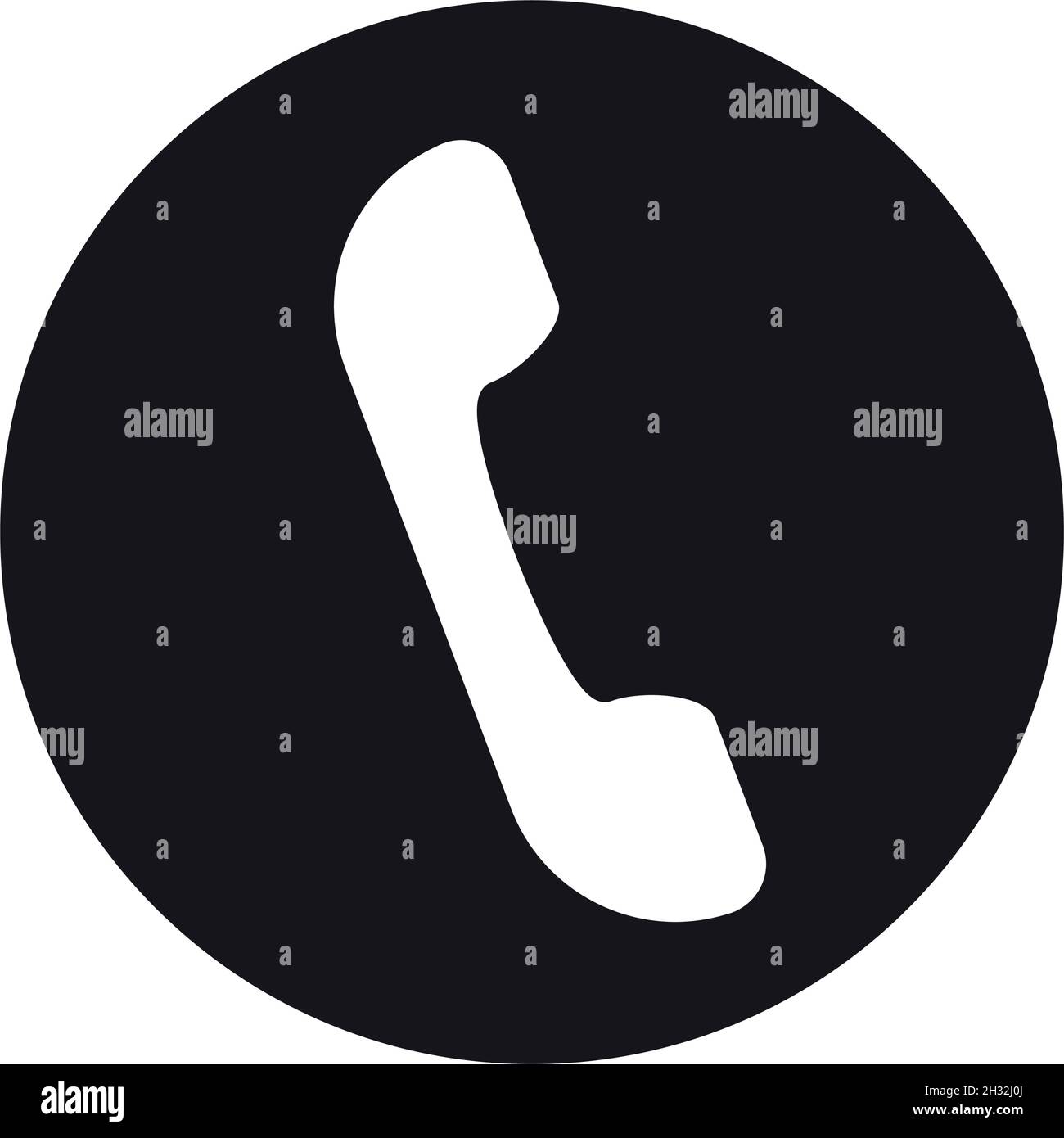 telephone pictogram icon Stock Vector Image & Art - Alamy