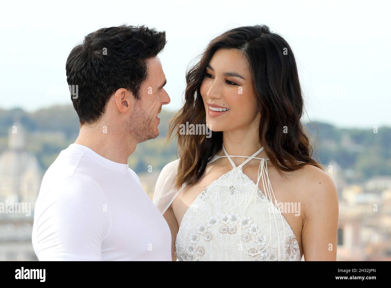 Rome, Italy. 25th Oct, 2021. Rome, hotel De la Ville, "Eternals" film ...