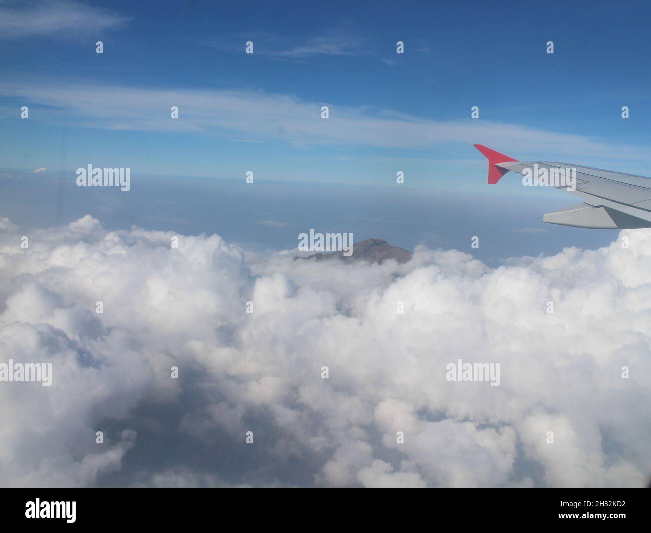 Aerial view of Mount Merapi, Yogyakarta, Indonesia Stock Photo - Alamy
