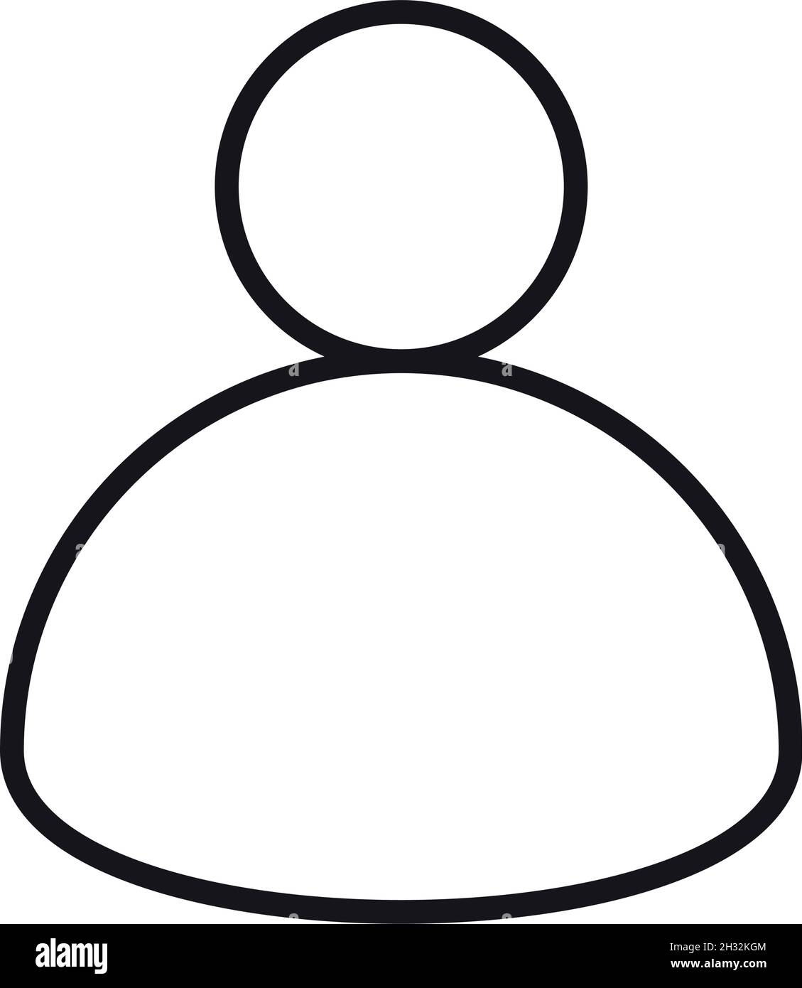 avatar line icon Stock Vector Image & Art - Alamy