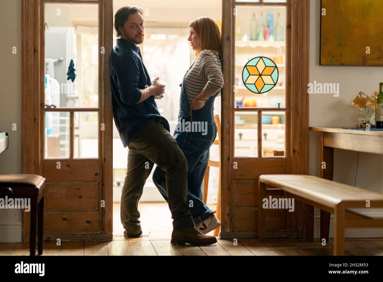 JAMES MCAVOY and SHARON HORGAN in TOGETHER (2021), directed by STEPHEN ...