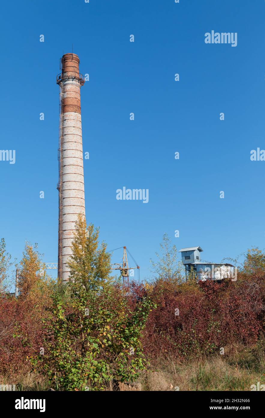 Industrial tall brick chimney against hi-res stock photography and ...