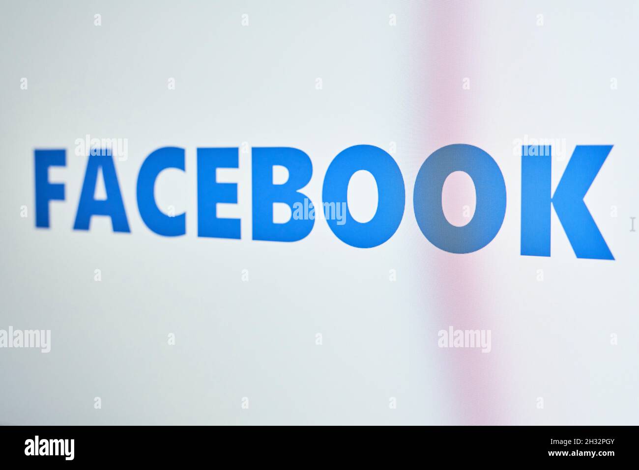 Tashkent, Uzbekistan - 22 October, 2021: Facebook changing name ...