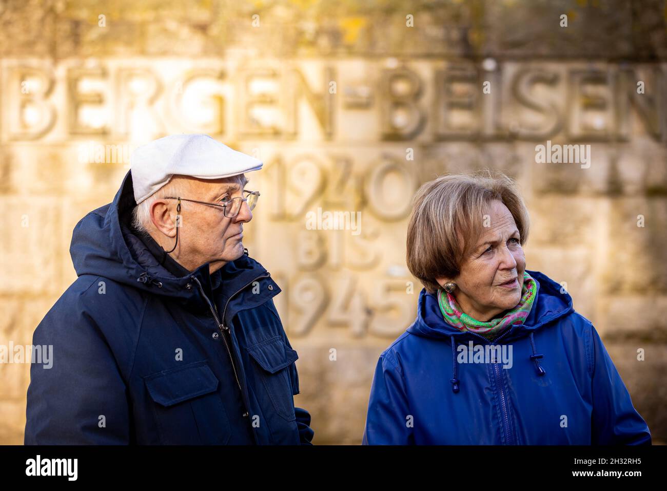 Bergen, Germany. 25th Oct, 2021. Alfred Garwood, Holocaust survivor at ...