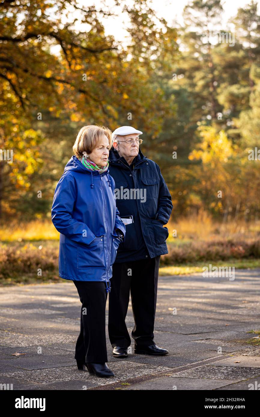 Bergen, Germany. 25th Oct, 2021. Mala Tribich, Holocaust survivor at ...