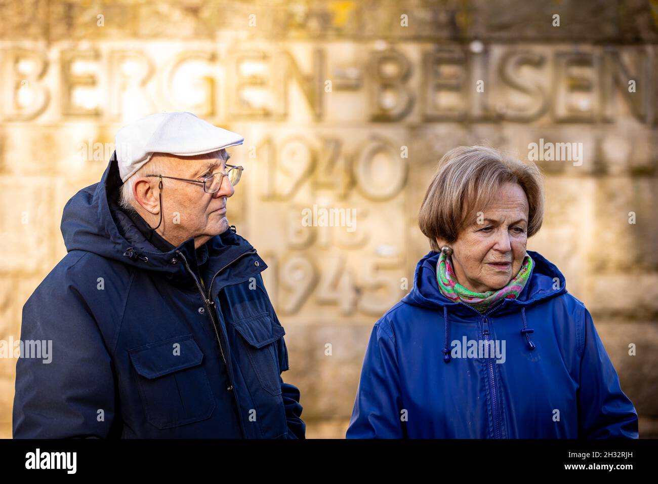 Bergen, Germany. 25th Oct, 2021. Alfred Garwood, Holocaust survivor at ...