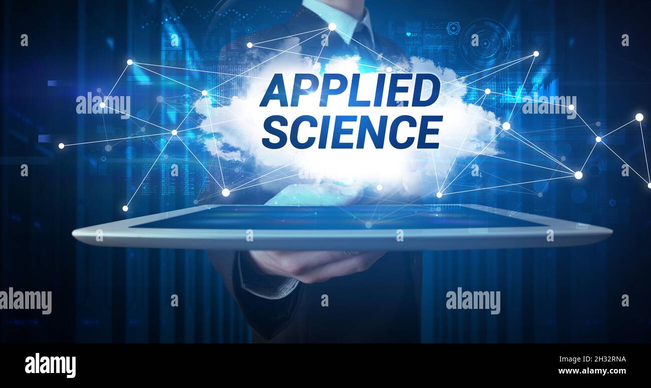Person holding tablet, technology concept Stock Photo - Alamy