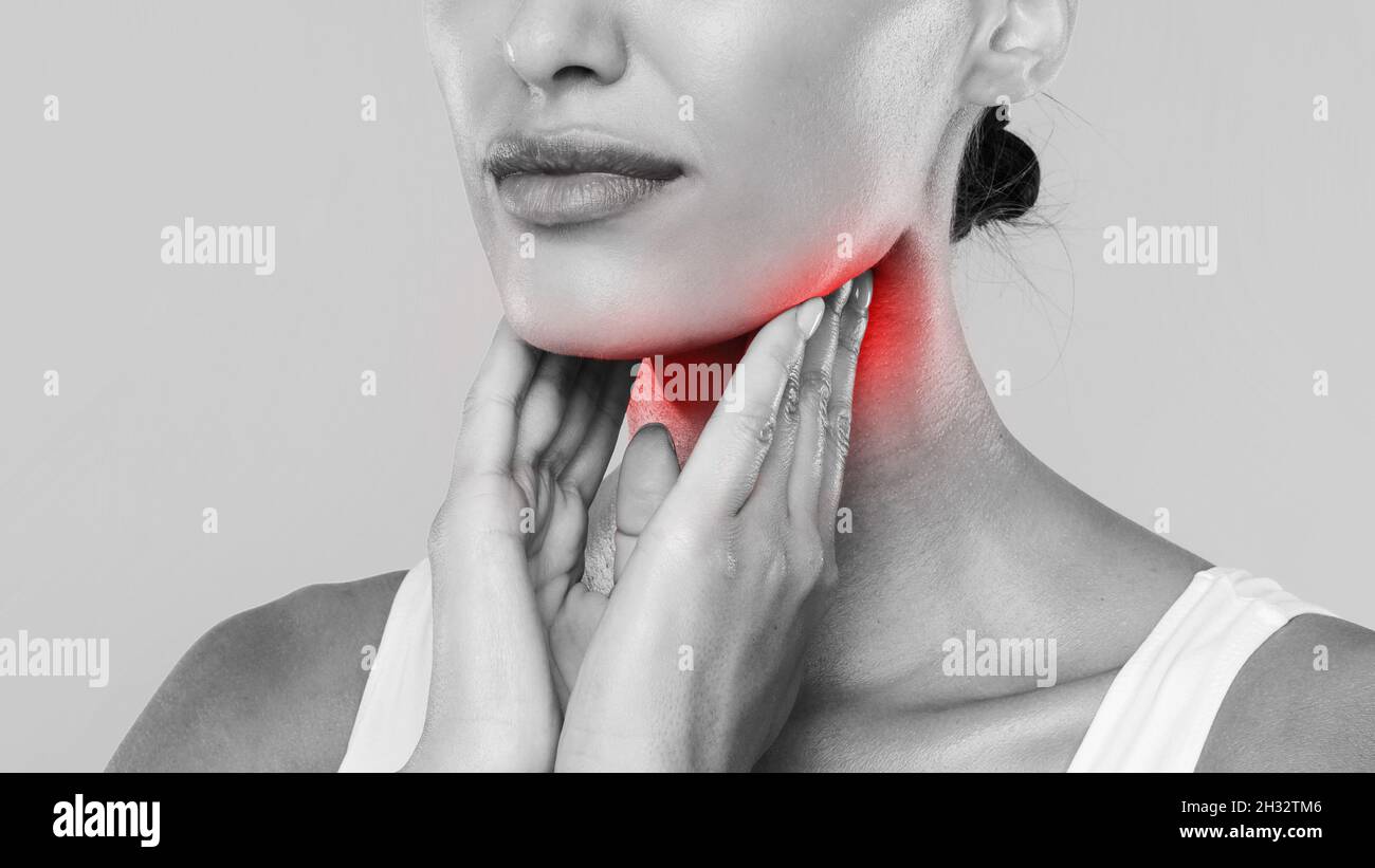 Inflamed thyroid hi-res stock photography and images - Alamy