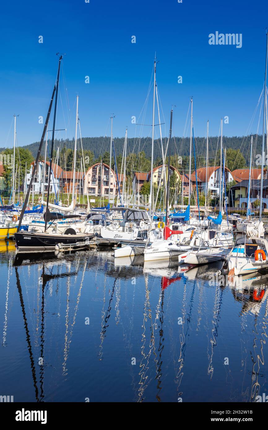 Marina resort, Lipno nad Vltavou, Lipenska prehrada, Jizni Cechy, Ceska ...