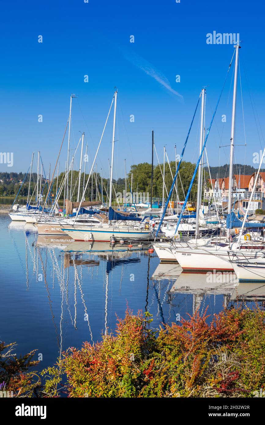 Marina resort, Lipno nad Vltavou, Lipenska prehrada, Jizni Cechy, Ceska ...