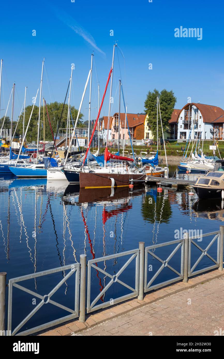 Marina resort, Lipno nad Vltavou, Lipenska prehrada, Jizni Cechy, Ceska ...