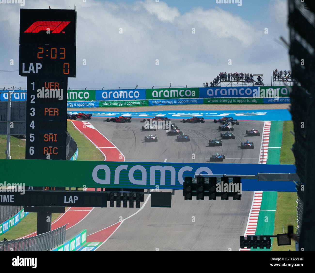 Austin texas circuit of americas start hi-res stock photography and ...