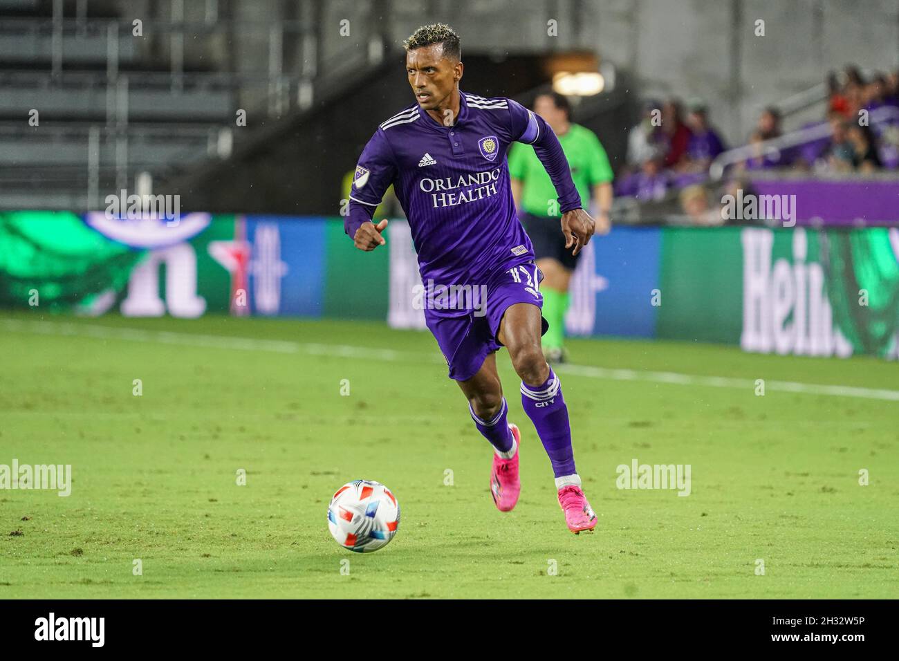 Orlando, Florida, USA, October 24, 2021, Orlando City SC forward Luis ...