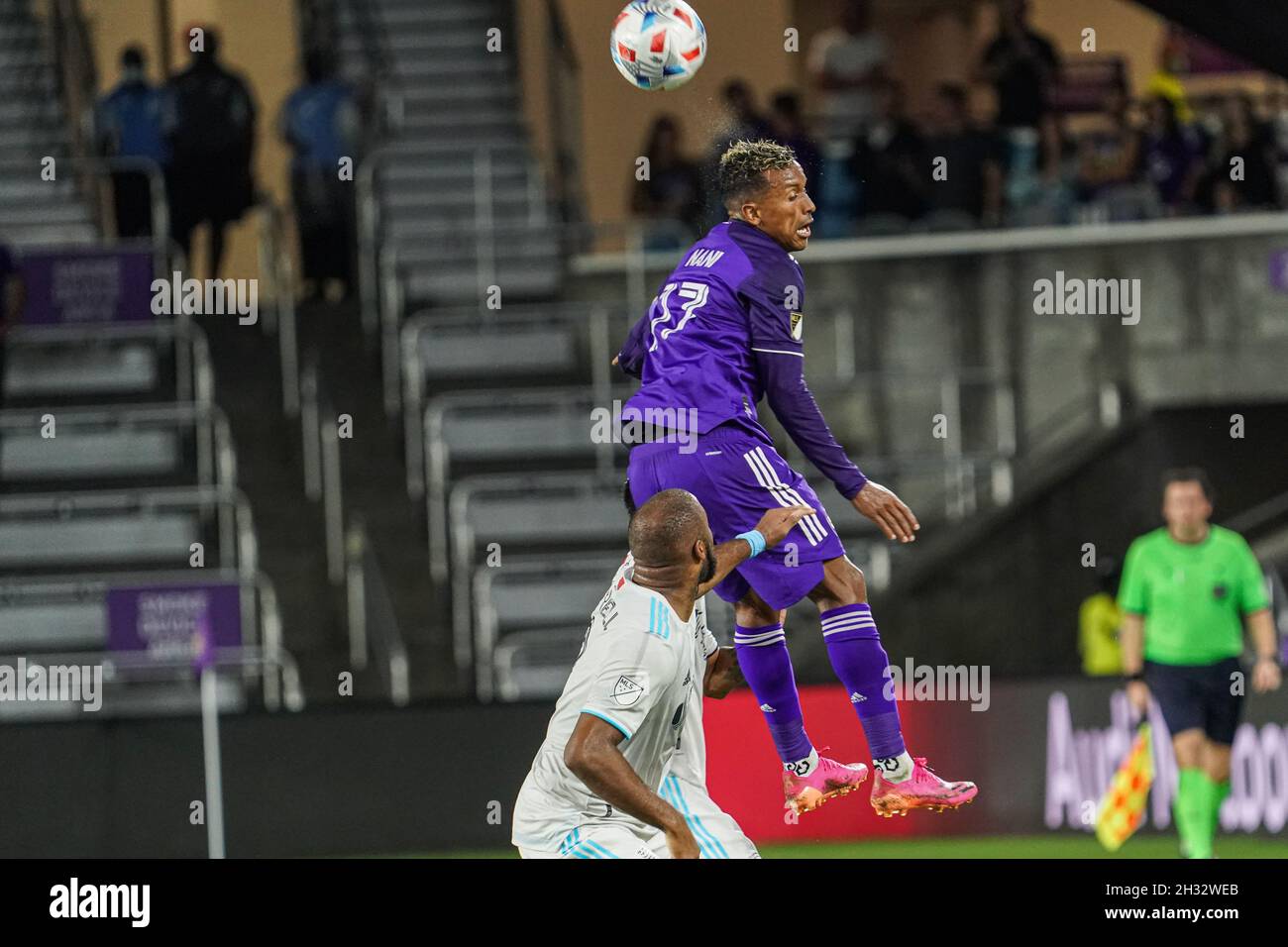 Orlando, Florida, USA, October 24, 2021, Orlando City SC player Luis ...