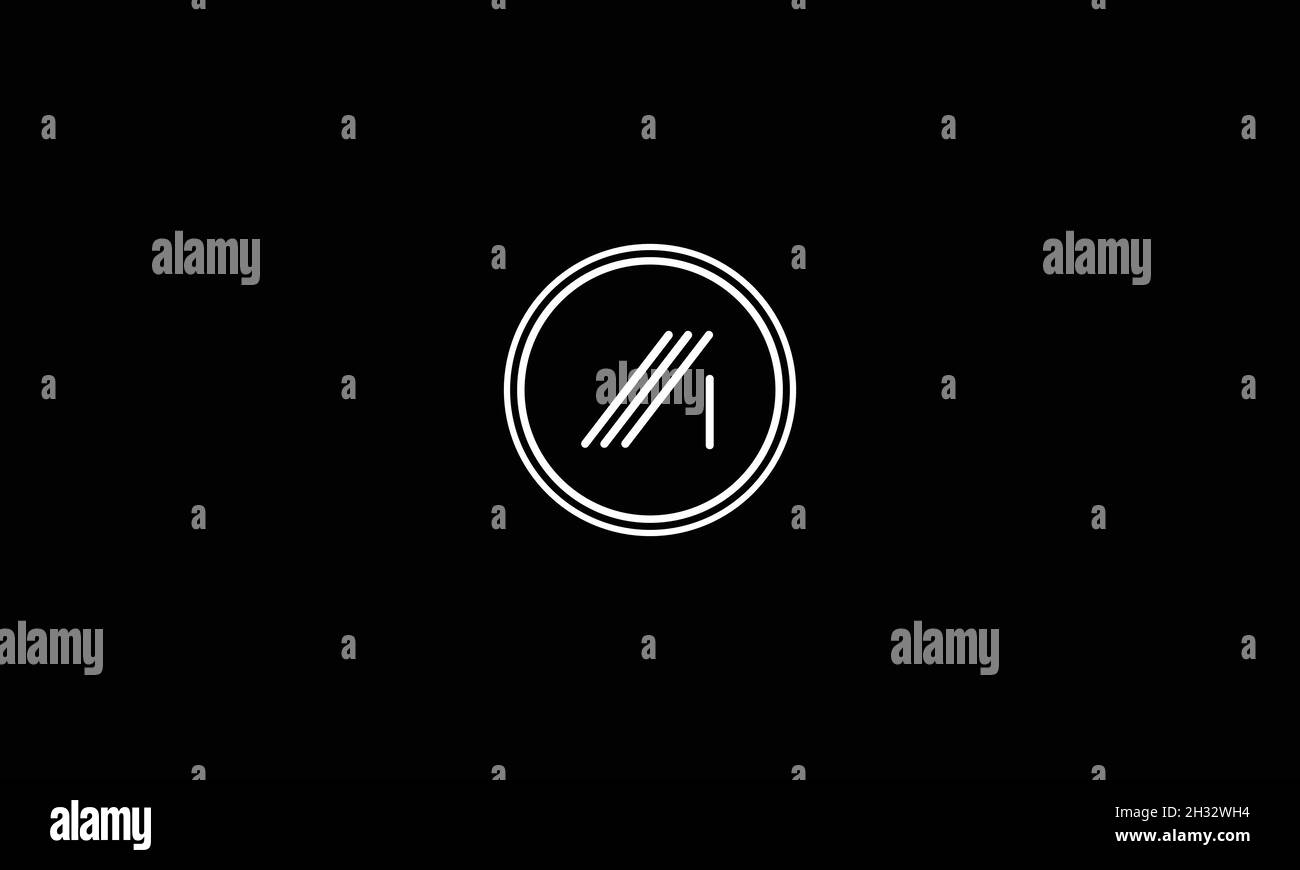 LETTER A LOGO DESIGN WITH NEGATIVE SPACE EFFECT FOR ILLUSTRATION USE ...