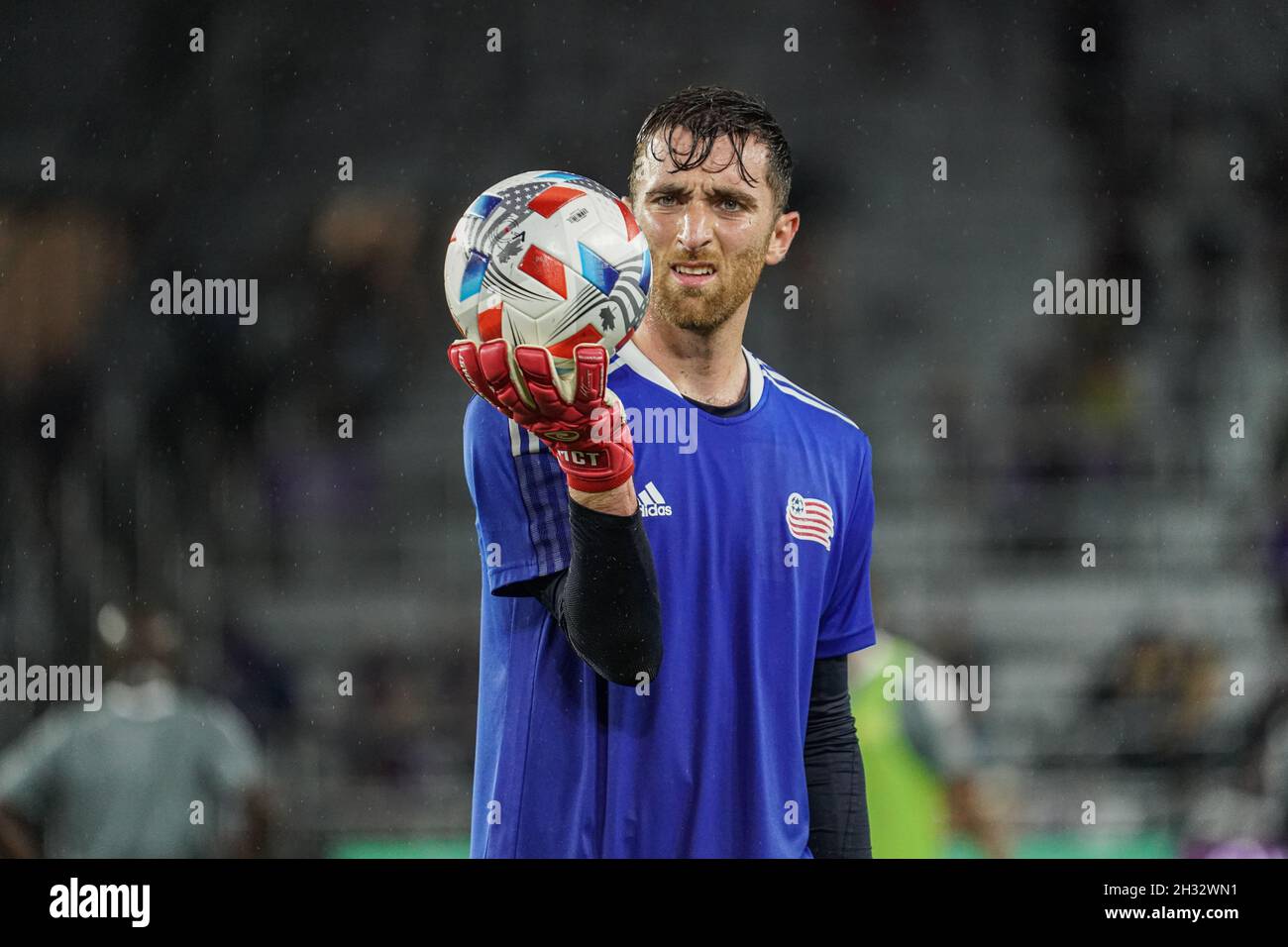Orlando, Florida, USA, October 24, 2021, New England Revolution ...