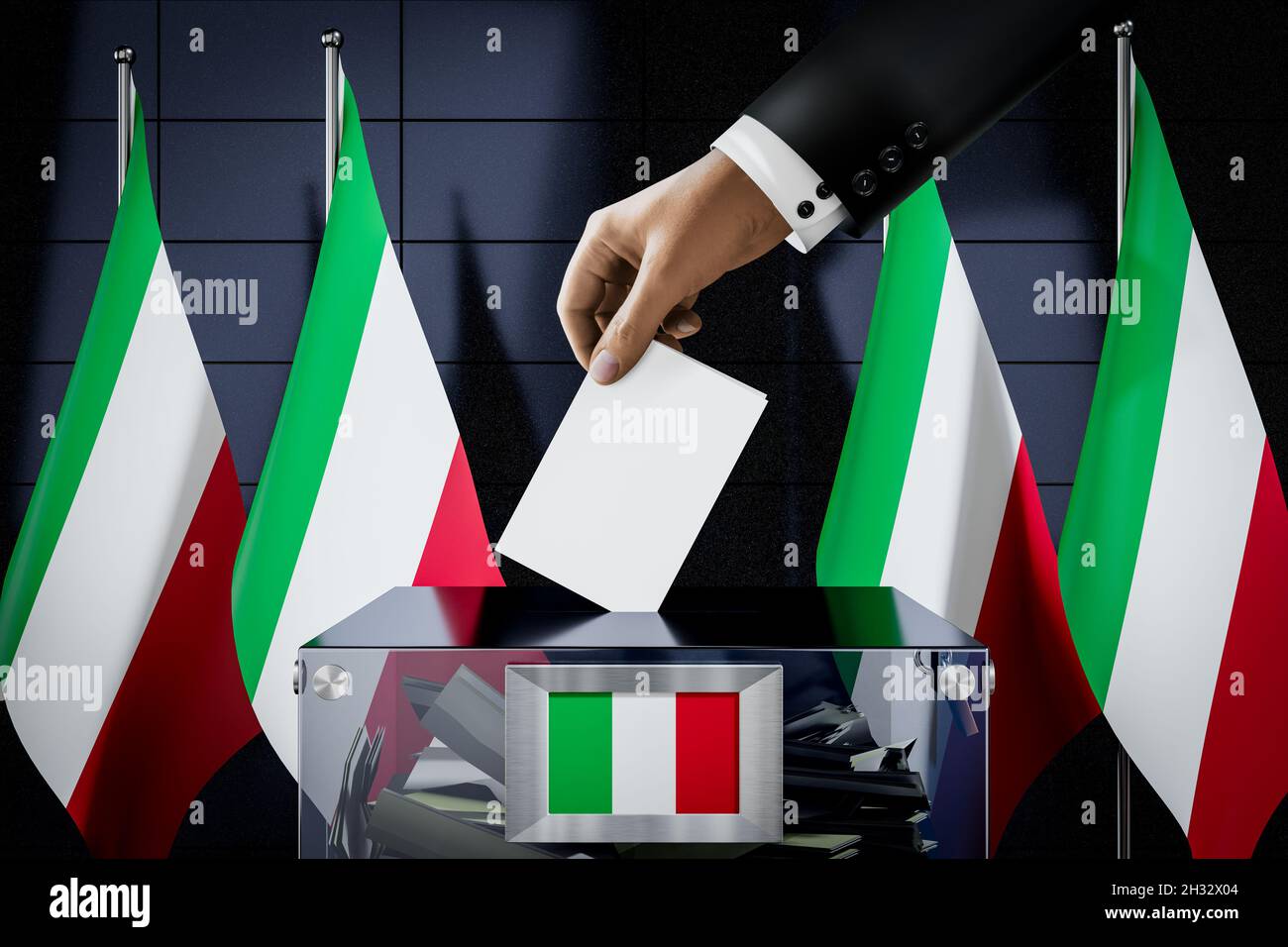 Election italy ballot paper hi-res stock photography and images - Alamy
