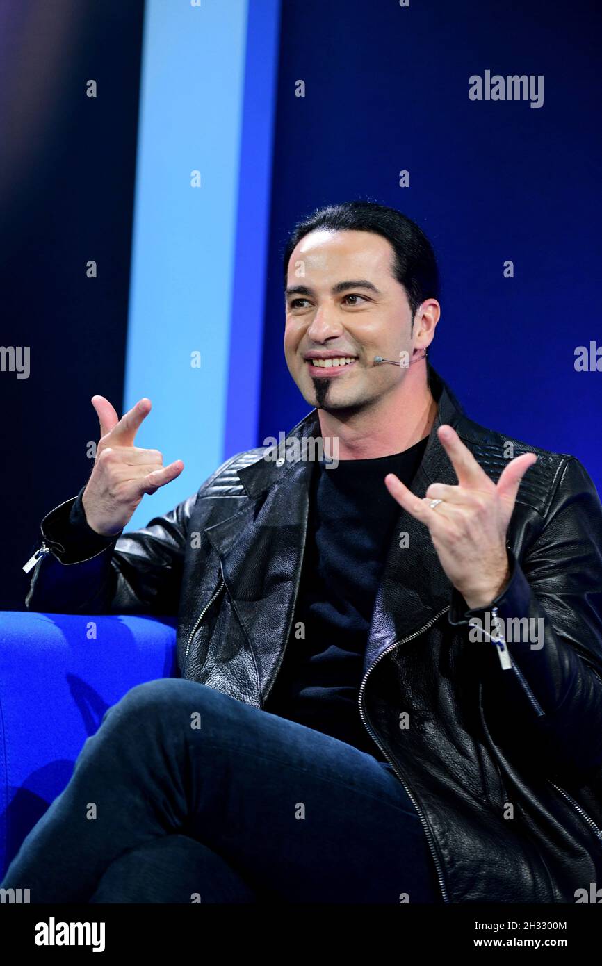 Bülent Ceylan at the Frankfurt Bookfair, Germany, city of Frankfurt, 22 ...