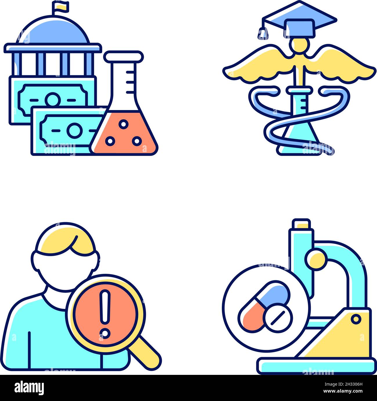 Experimental clinical medicine Stock Vector Images - Alamy