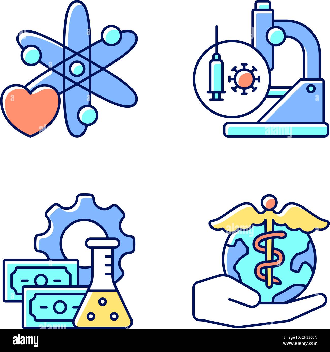 Drug development future Stock Vector Images - Alamy
