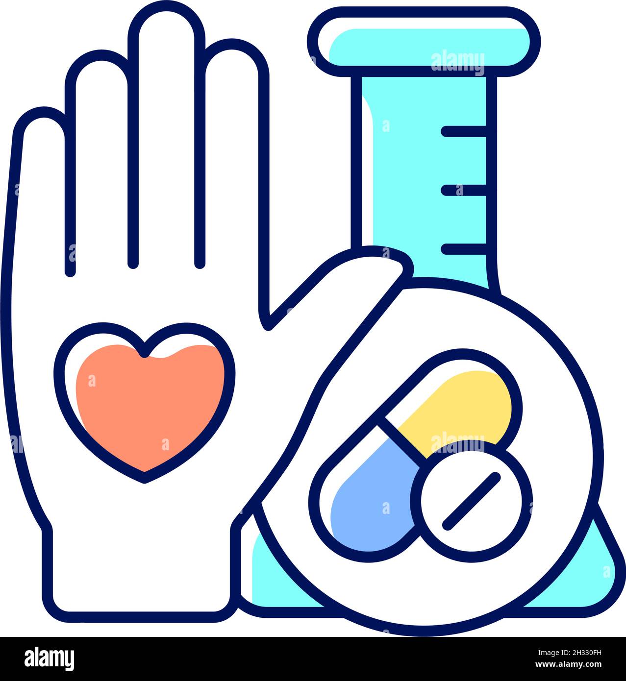 Human volunteer research RGB color icon Stock Vector Image & Art - Alamy Human volunteer research RGB color icon Stock Vector Image & Art - Alamy