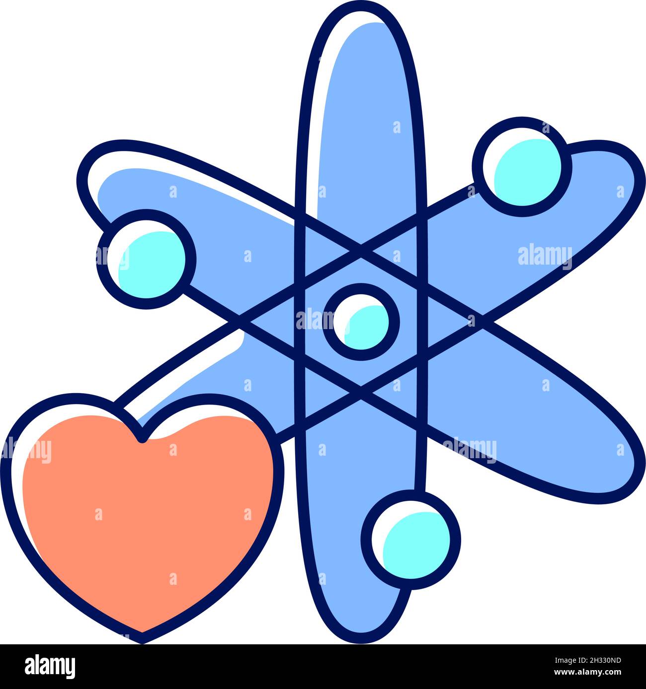 Interest in science RGB color icon Stock Vector Image & Art - Alamy