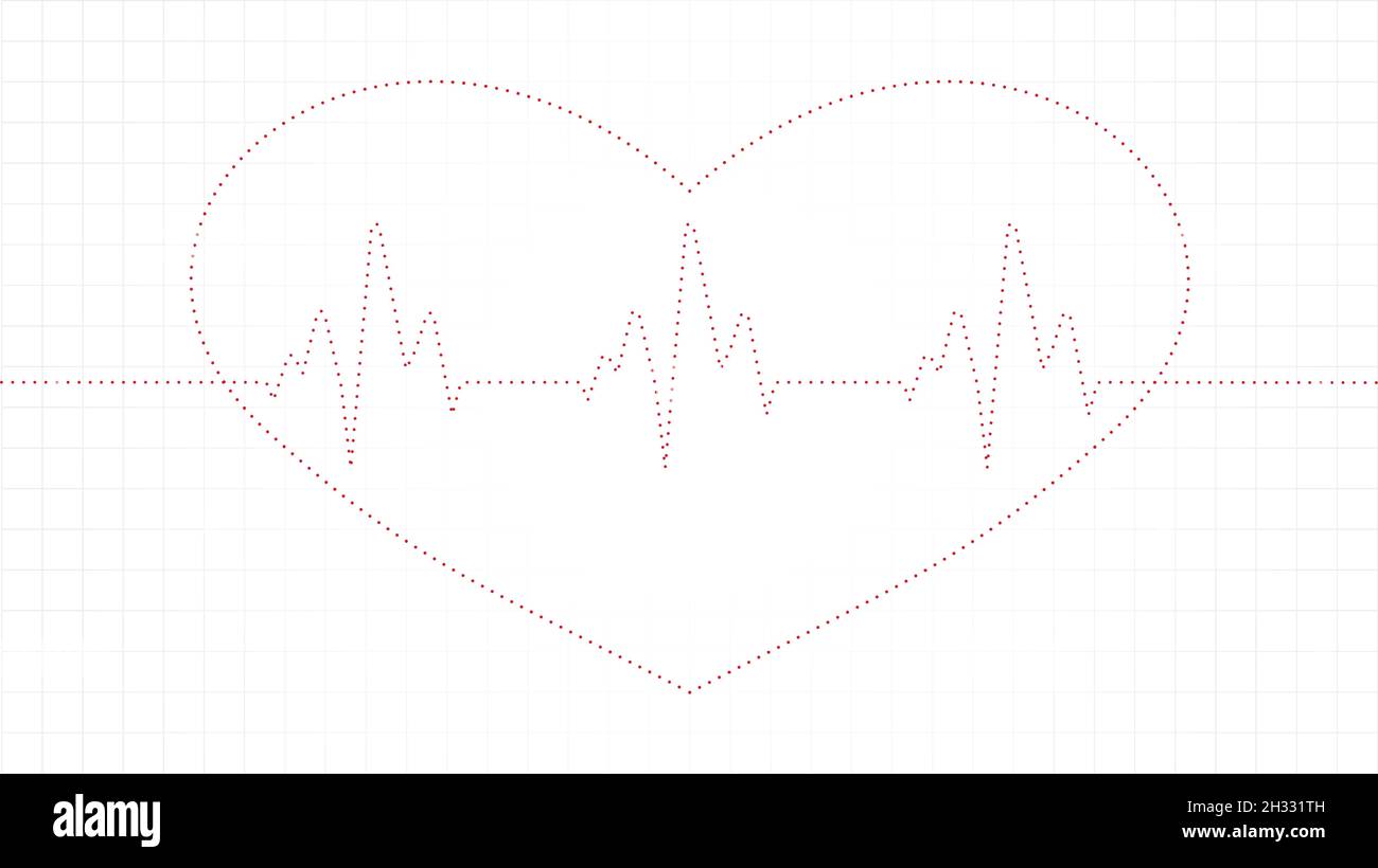 Ekg cardiogram Stock Vector Images - Alamy