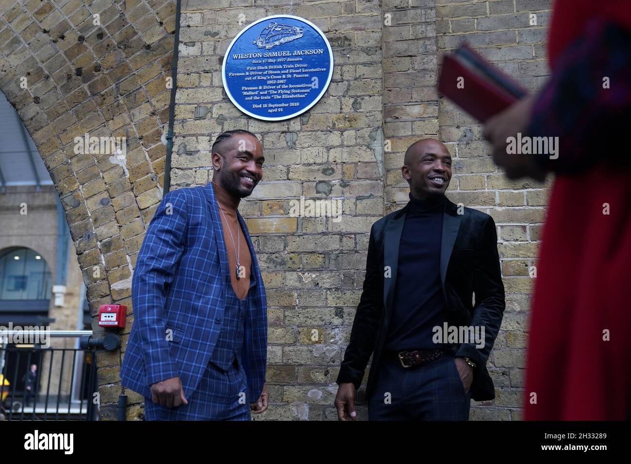 Relatives of Wilston Samuel Jackson, Britain's first black train driver ...
