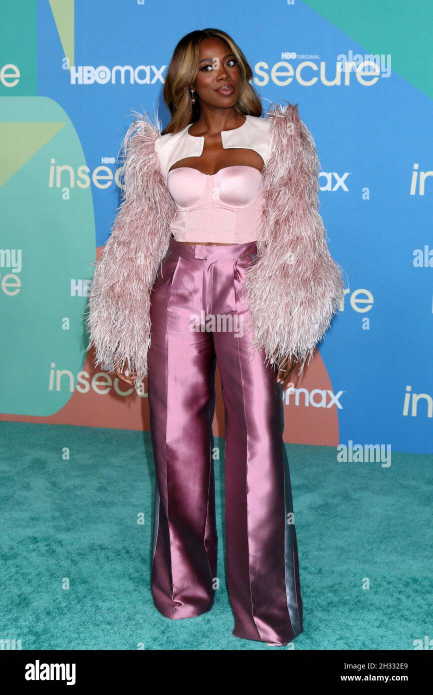 LOS ANGELES - OCT 21: Yvonne Orji at the Insecure Season 5 Premiere ...