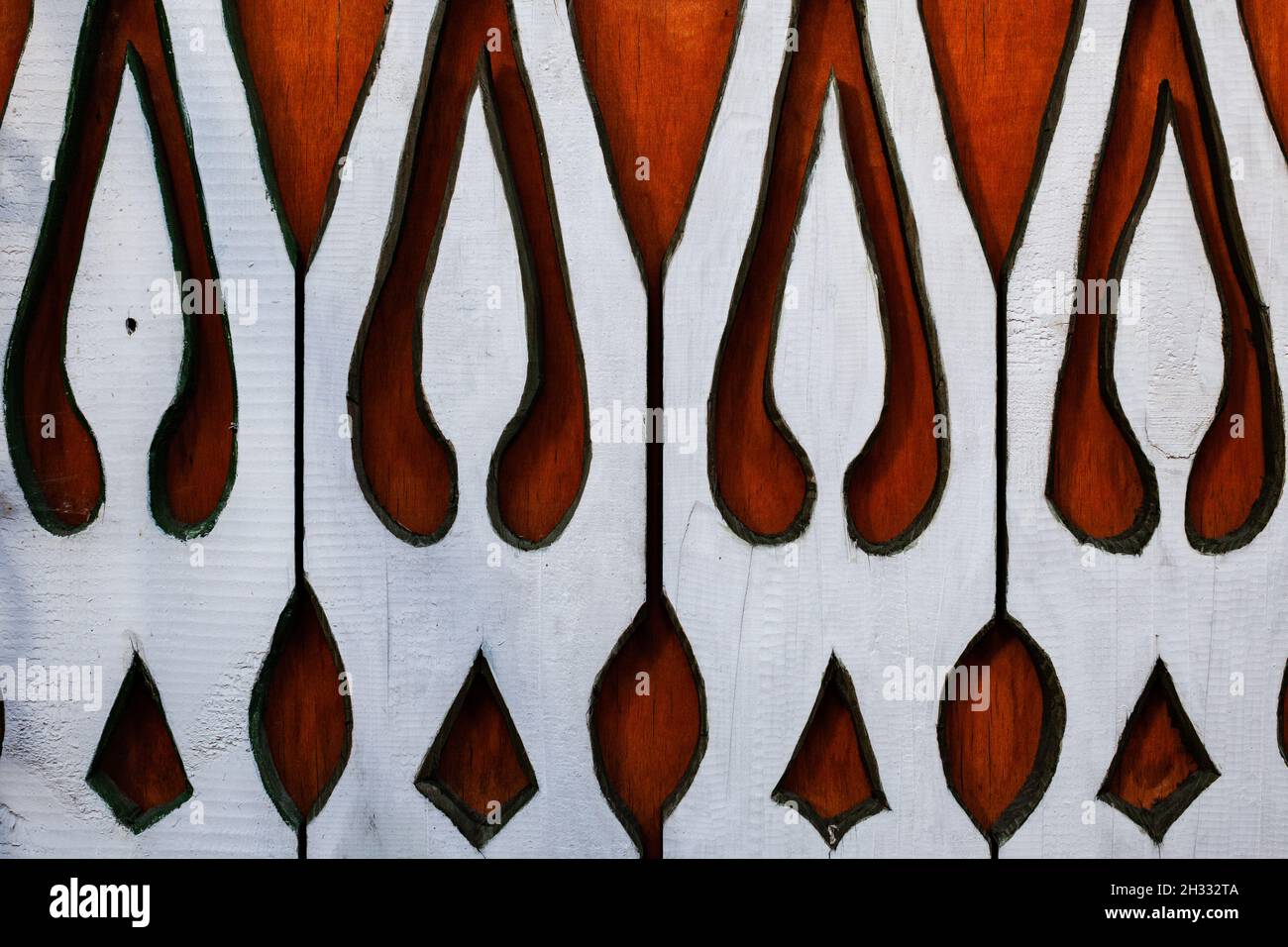 close-up background or texture hand made wooden structure. High quality ...