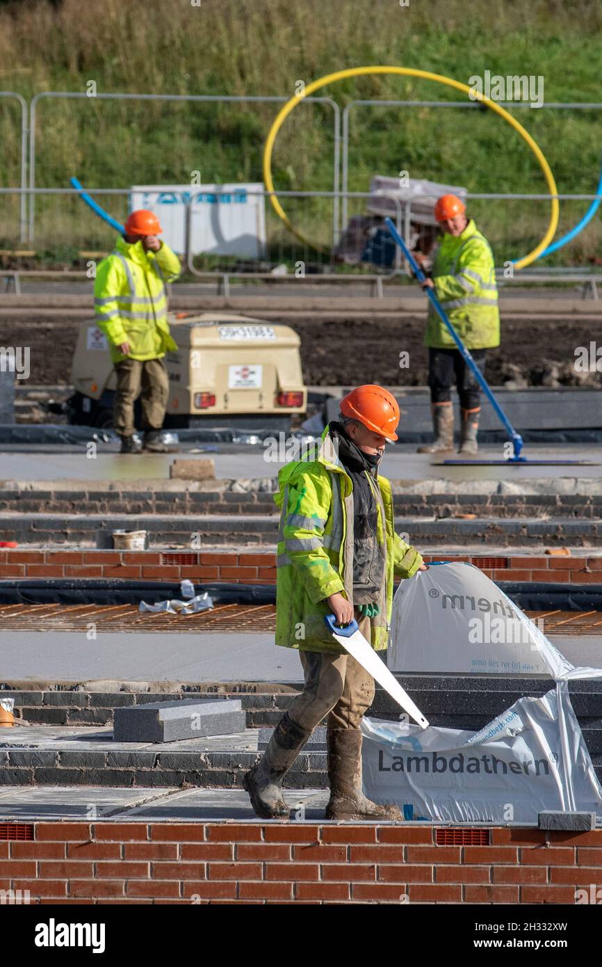 Keepmoat homes property developers, development stages of construction ...