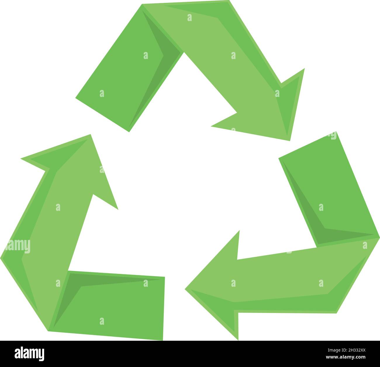 recycle arrows sign Stock Vector Image & Art - Alamy