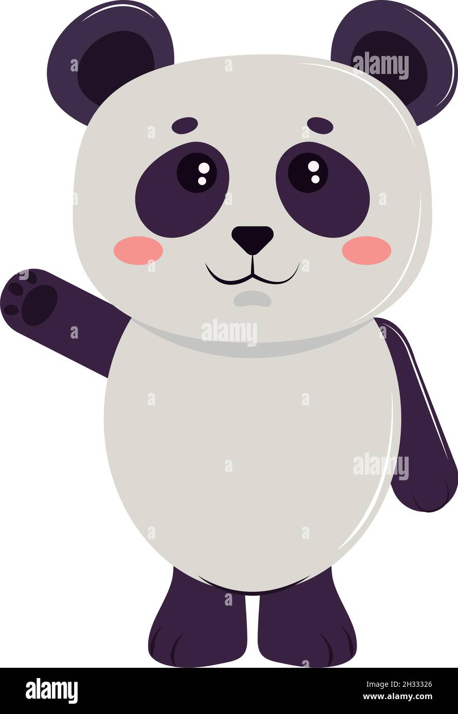 panda kawaii cute Stock Vector Image & Art - Alamy