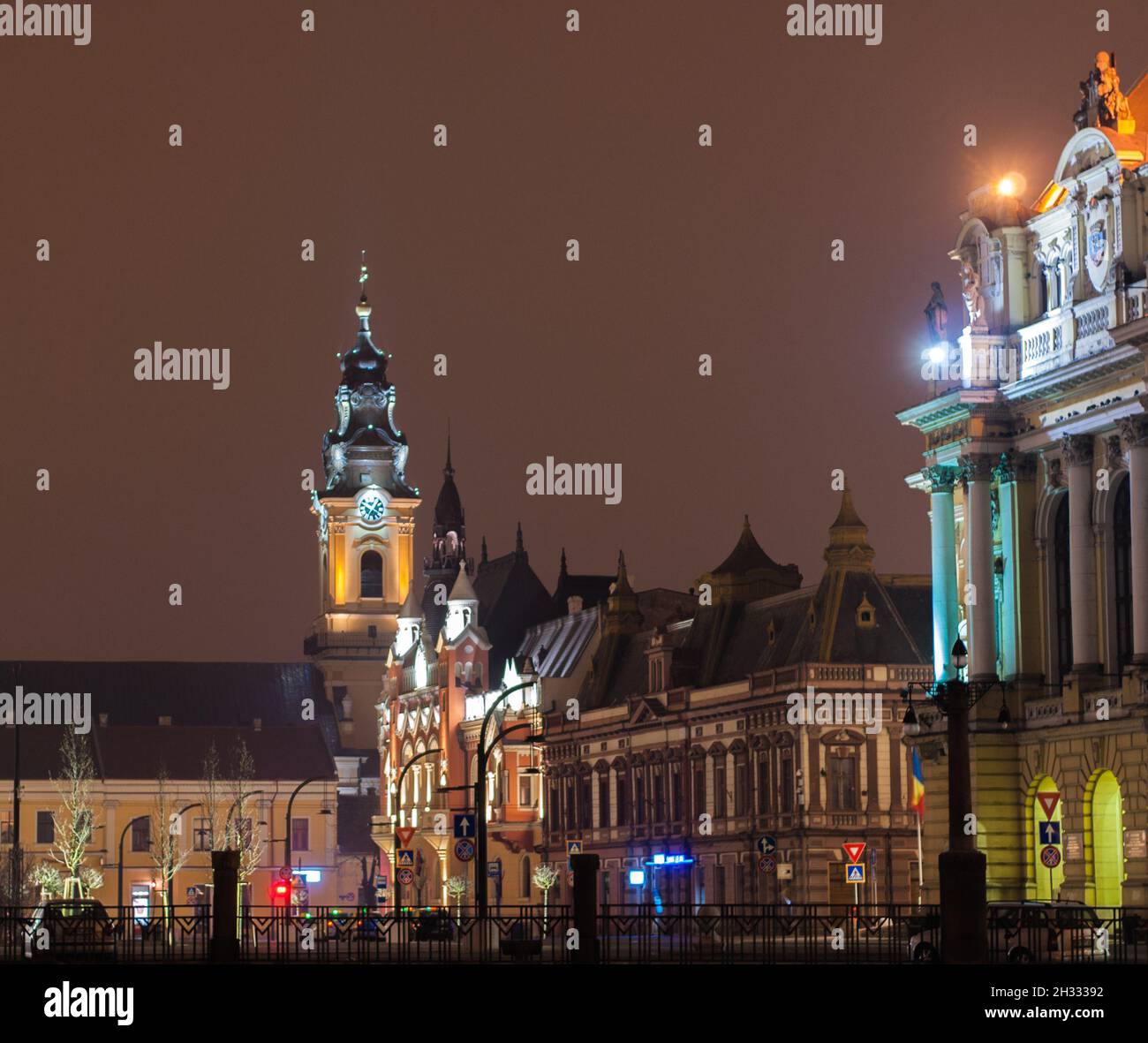 Beautiful Nouveau Baroque style building architecture ine Oradea ...