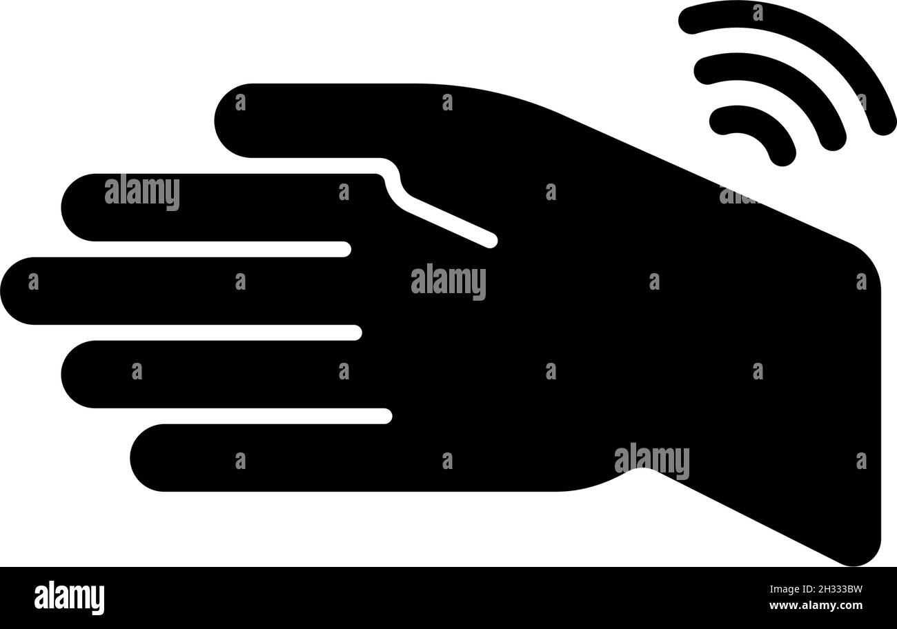 Hand pain glyph icon Cut Out Stock Images & Pictures - Alamy