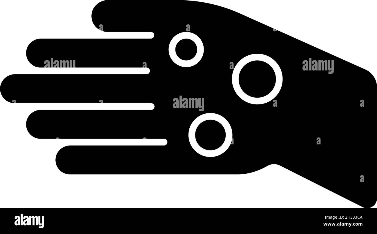 Rheumatoid nodules black glyph icon Stock Vector Image & Art - Alamy