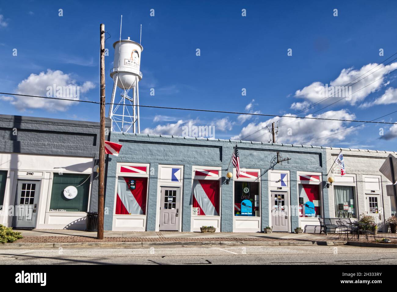 Appling, Ga USA - 10 10 21: Downtown Applng Georgia vintage small ...