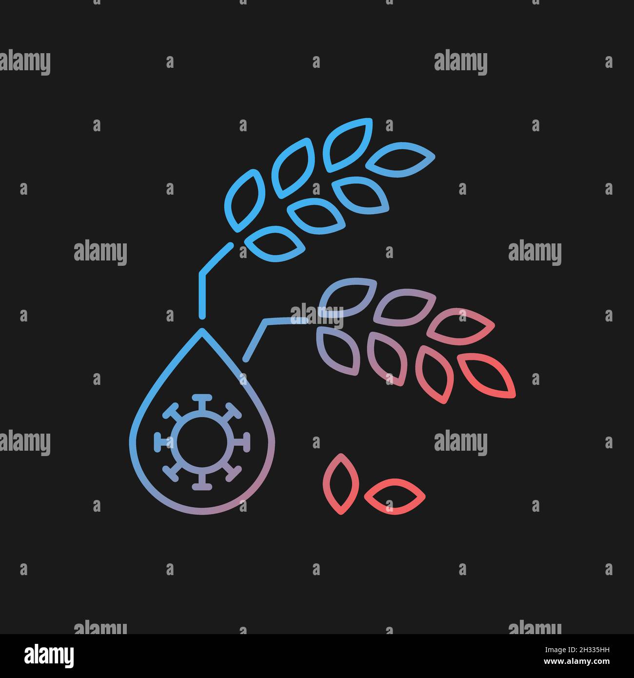 Unsafe water sign Stock Vector Images - Alamy