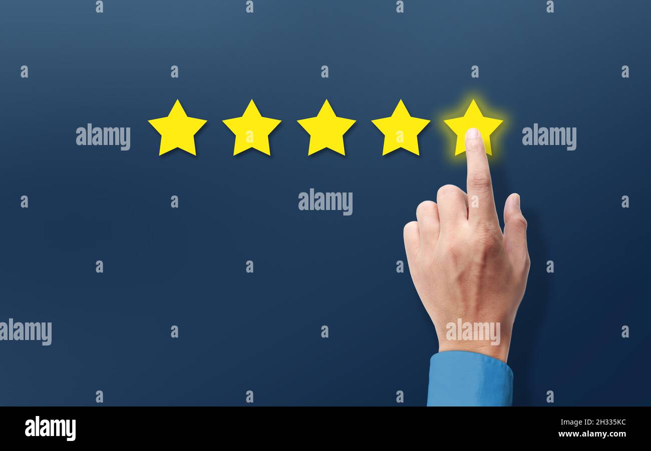 Customer satisfaction and satisfied Shopper with Positive Feedback ...