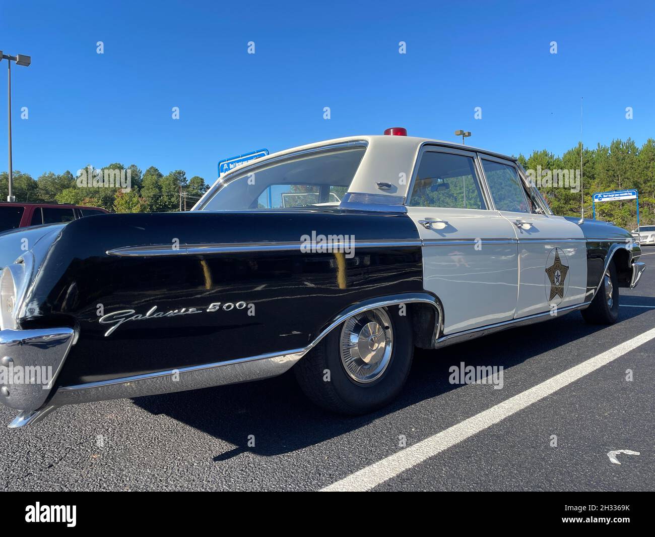 Columbia County, Ga USA - 09 10 21: andy griffith police car prop from ...