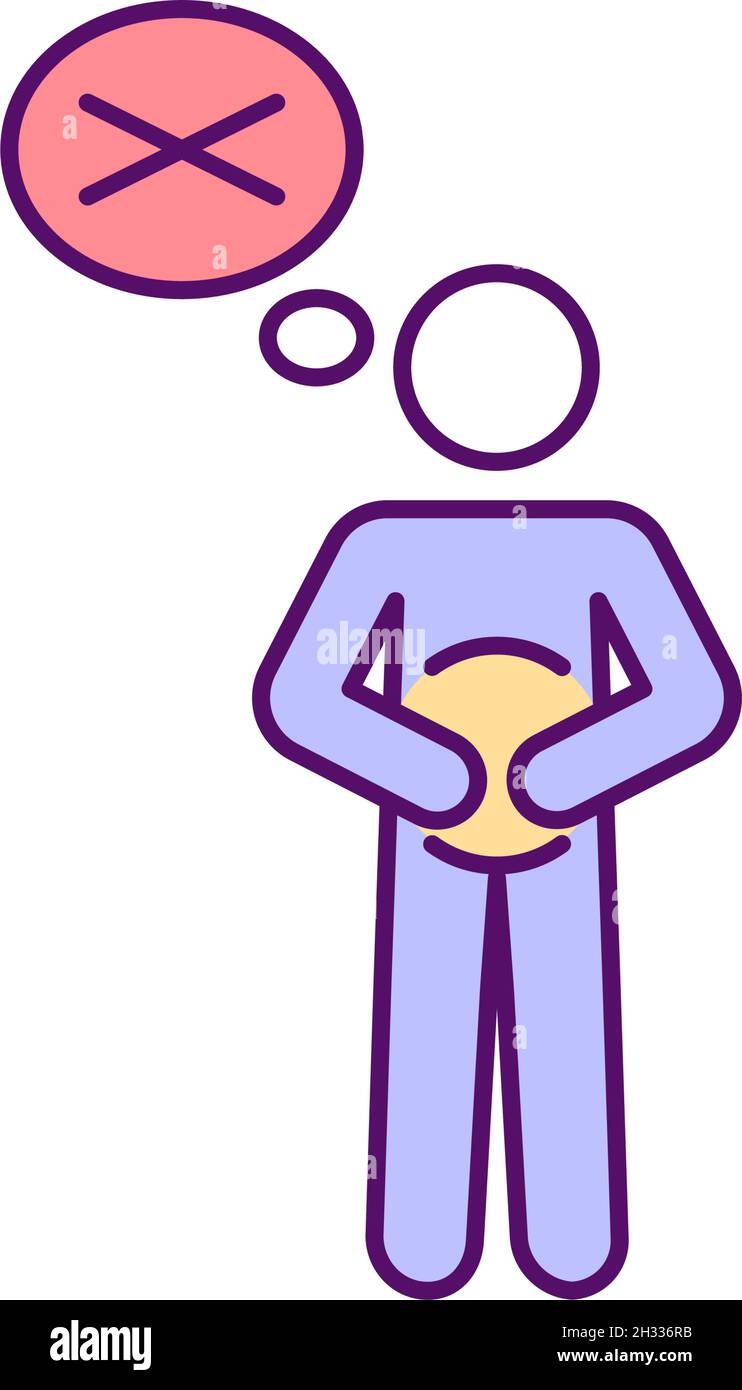 Digestion problems Cut Out Stock Images & Pictures - Alamy