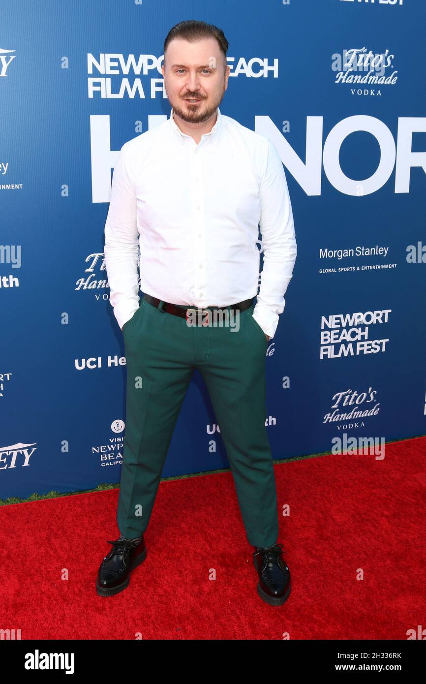 LOS ANGELES - OCT 24: Aaron Bear at the 22nd Annual Newport Beach Film Festival Presents ...