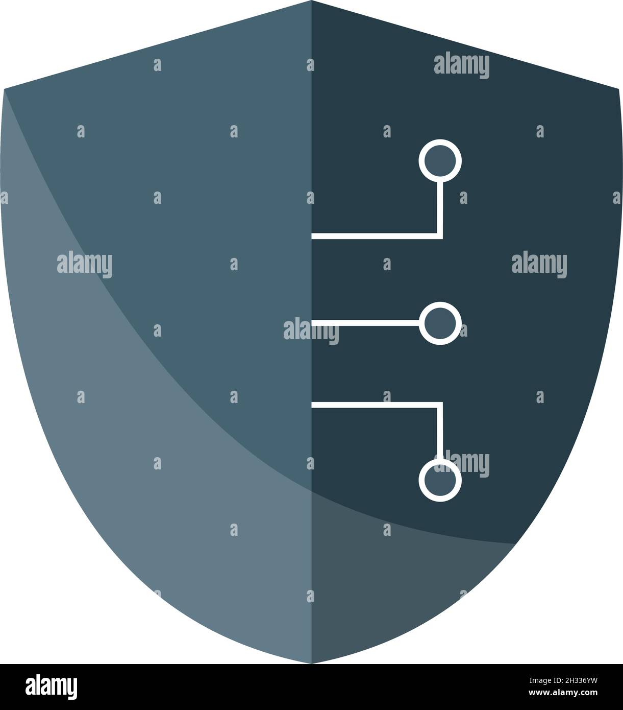 data shield protection Stock Vector Image & Art - Alamy