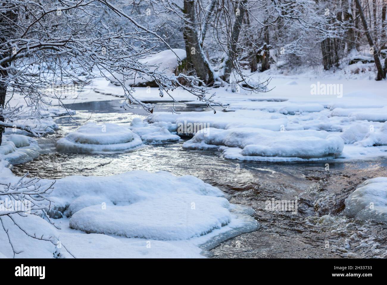 Slowly flowing through hi-res stock photography and images - Alamy