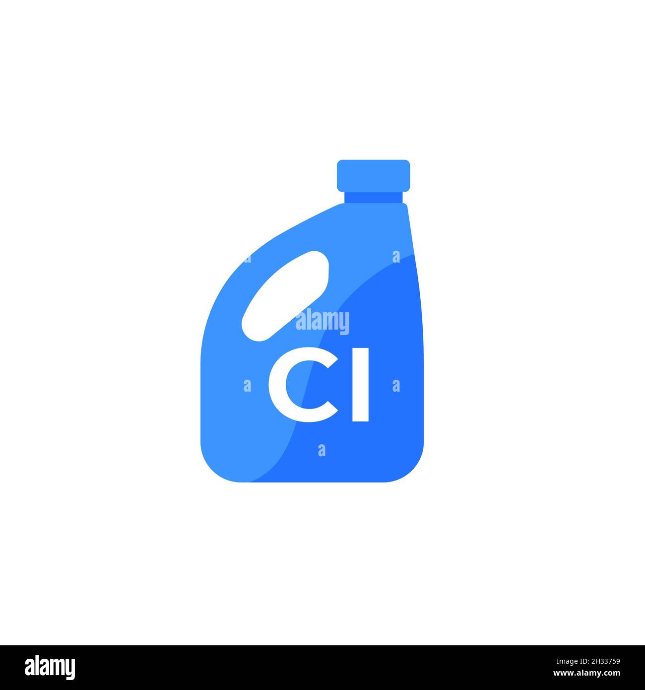 Chlorine canister icon on white Stock Vector Image & Art - Alamy